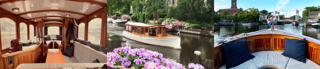 Luxe privé rondvaart maken? Stap aan boord in uw salonboot.